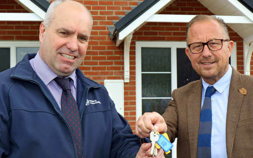 New Affordable Homes Handed Over In Reydon | News | Orbit Homes