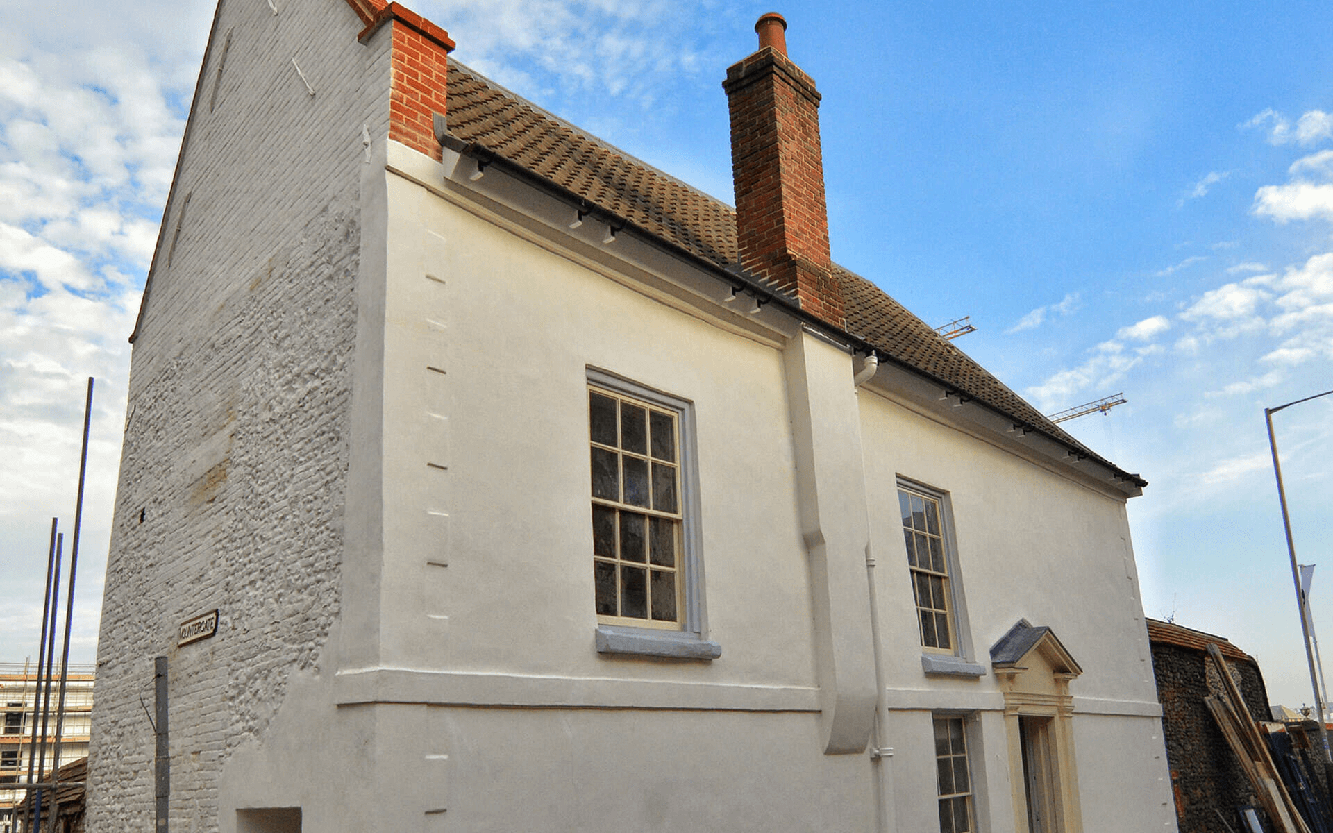 Exterior works complete at historic Howard House