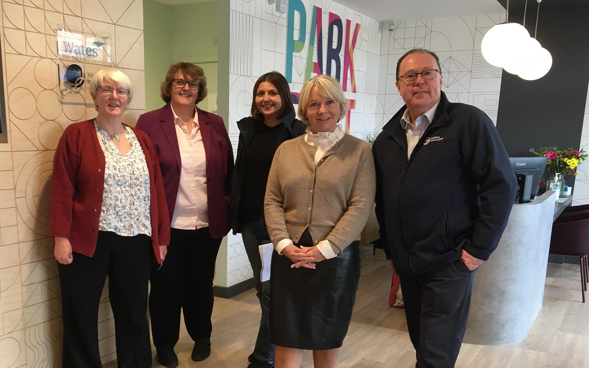 Council Leader Visits Erith Regeneration Scheme | Orbit Homes