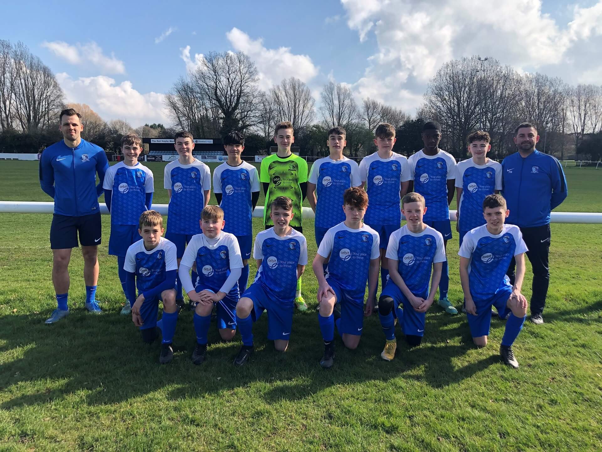 Copsewood Colts kitted out thanks to £1,000 Orbit Homes donation